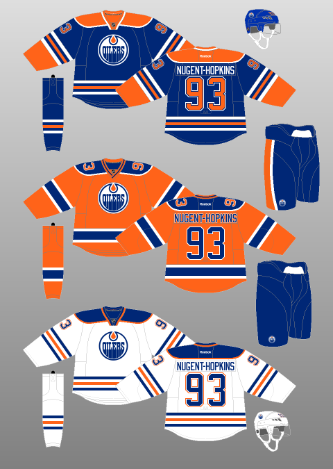 The Edmonton Oilers jersey history - The Oil Rig