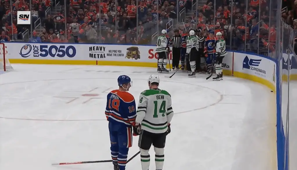 The schedule for the Edmonton Oilers versus Dallas Stars Western ...