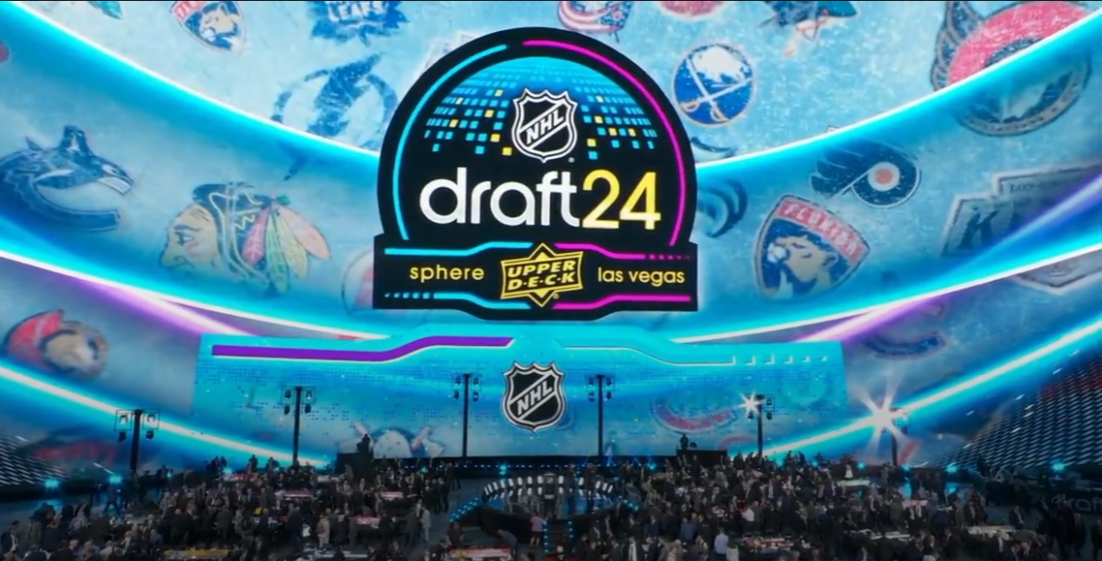Edmonton Oilers director of amateur scouting Rick Pracey speaks on the ...