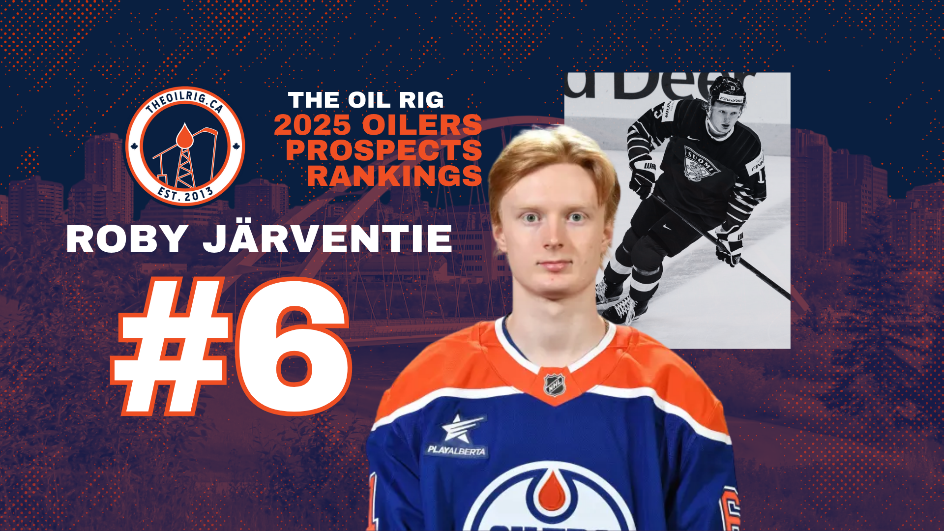 2025 Edmonton Oilers Prospect Rankings: #6 Roby Järventie - The Oil Rig
